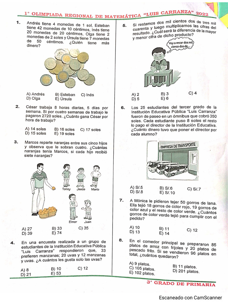 3ro Primaria | PDF