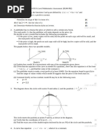 OCR A Level Maths Formula Sheet | PDF | Euclidean Geometry | Geometry