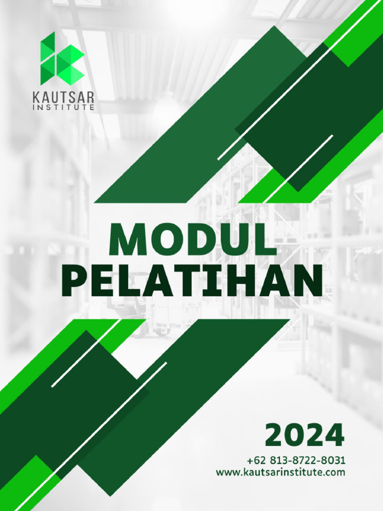Modul Pelatihan 2024 - Dasar Dasar k3, Kebijakan k3, Dan Peraturan Perundangan | PDF