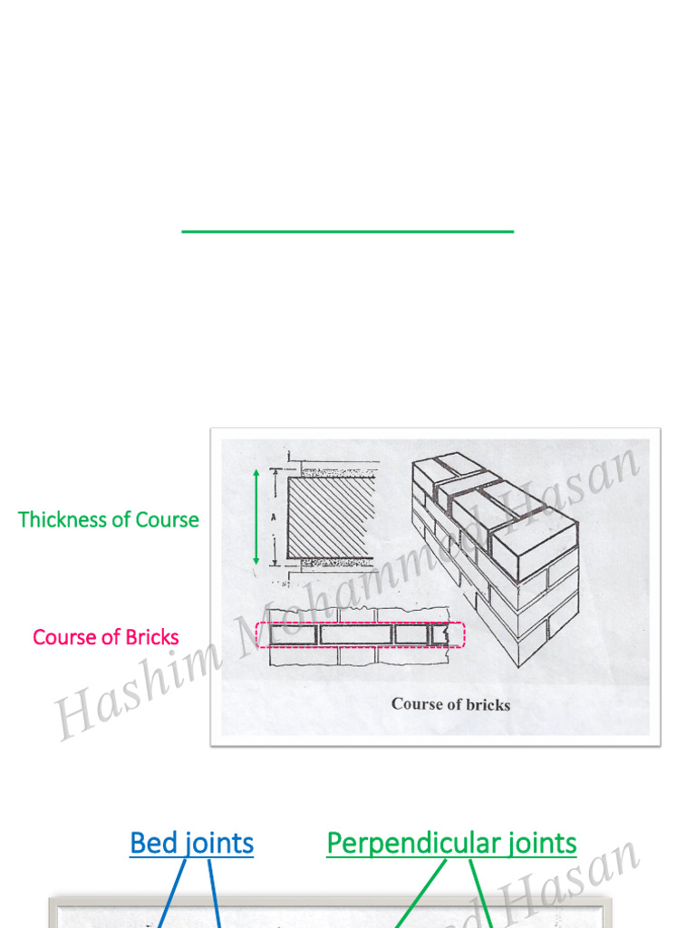 Building Construction BRICK WORKS | PDF