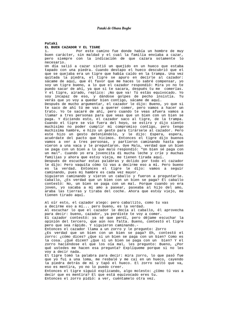 Pataki Obara Bogbe | PDF