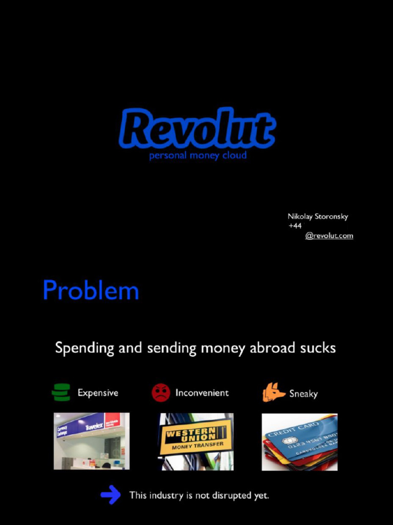 Revolut Pitch Deck Seed Round | PDF