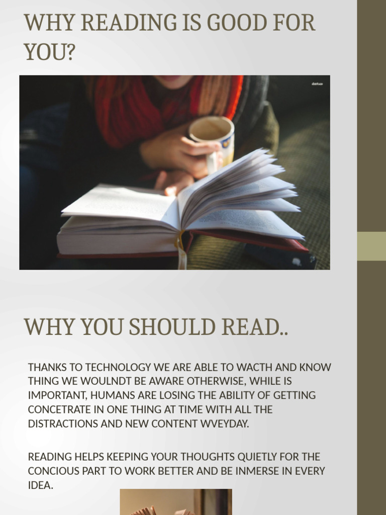 Why Reading Is Good For You | PDF | Self-Improvement | Science ...