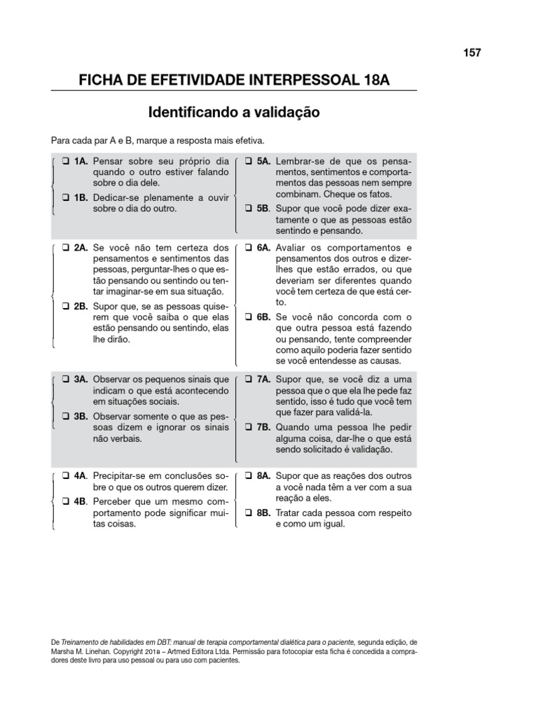 181_PDFsam_Linehan - 2017 - Treinamento de Habilidades - Manual PACIENTE | PDF | Pensamento ...
