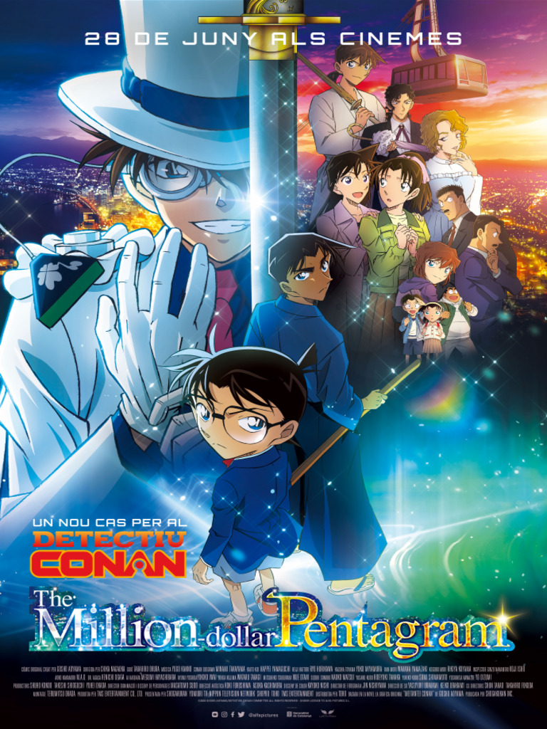 Detectiu Conan The Million Dollar Pentagram - Cartell | PDF
