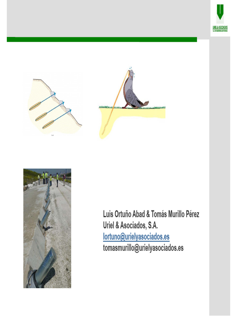 Anclajes y Bulones | PDF | Perforación | Agua