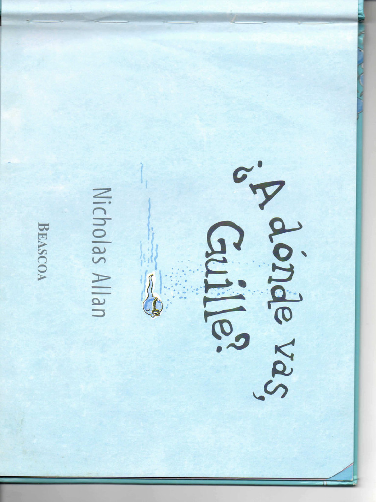 A Donde Vas Guille | PDF
