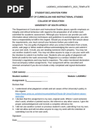 Declaration Form | PDF