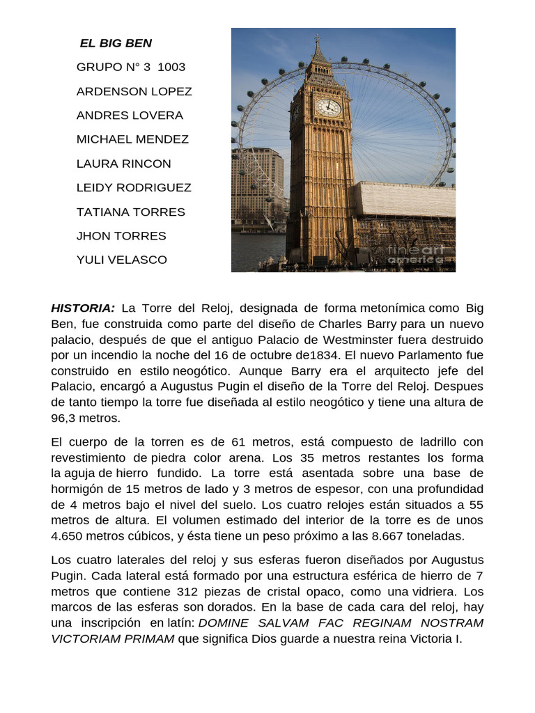 El Big Ben | PDF