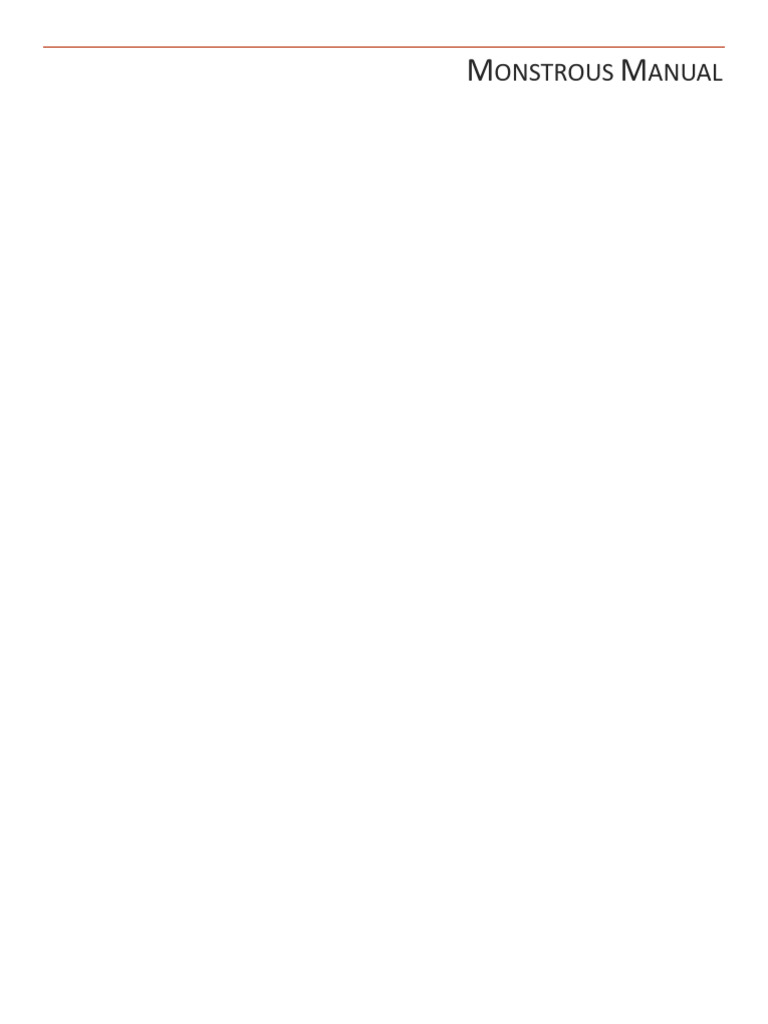 Acks Ii MM | PDF | Senses | Monsters