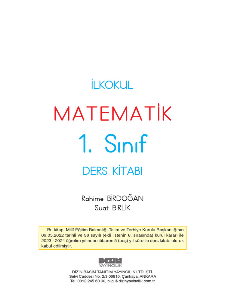 Matematik: İlkokul | PDF