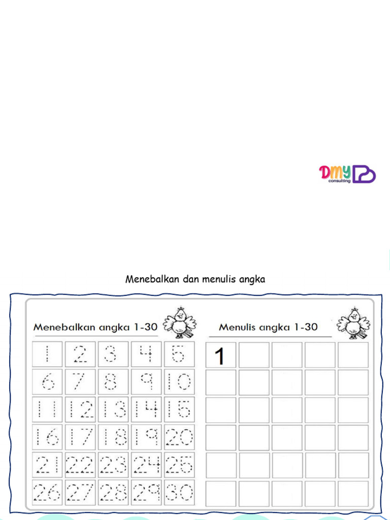 Modul Latihan Angka Level 2 Anak | PDF