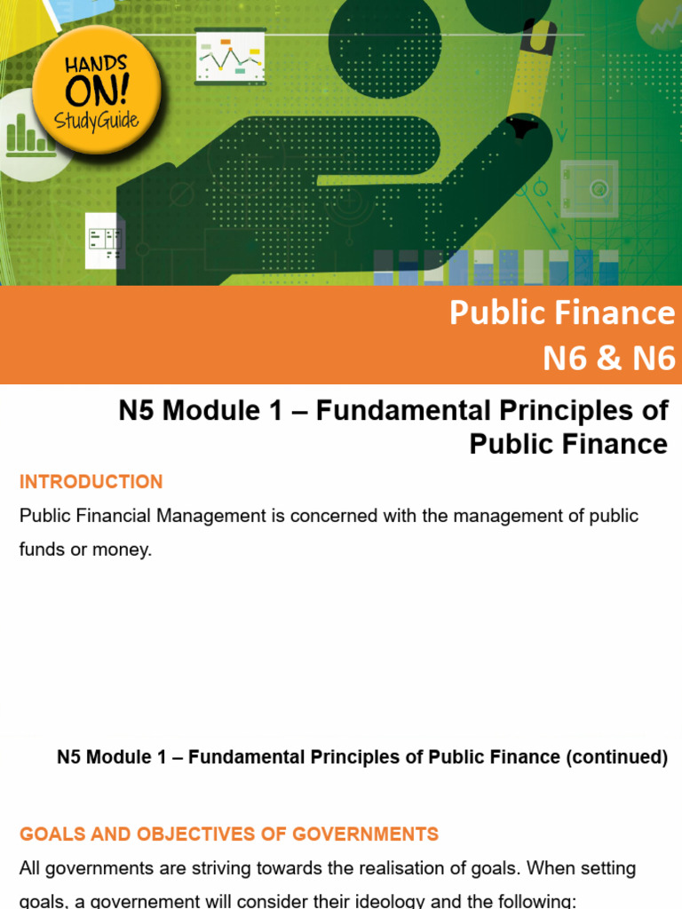N5 - N6 Public Finance | PDF | Taxes | Government Budget