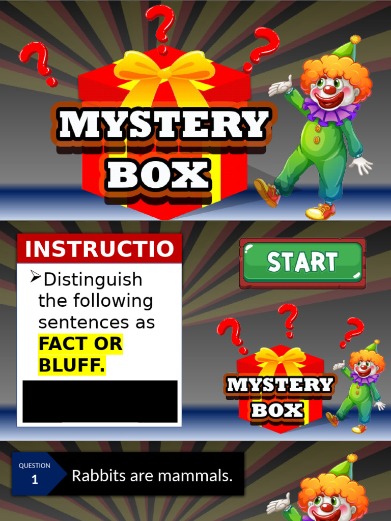 Fact or Bluff-Demo | PDF