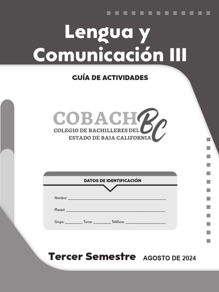 Guía de Lengua y Comunicación III | PDF | Ensayos | Violencia
