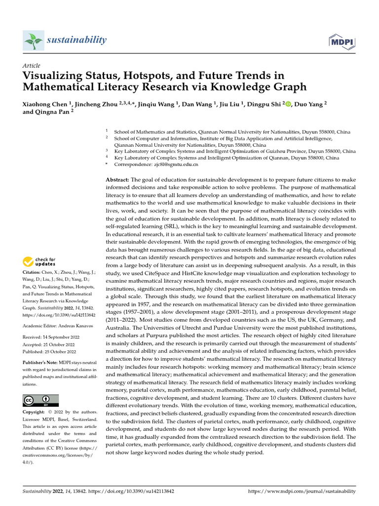 2022 (A) - Visualizing Status, Hotspots, and Future Trends in ...