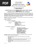 Annex C - Barangay BaRCO Monthly Monitoring Report Template With PBs ...