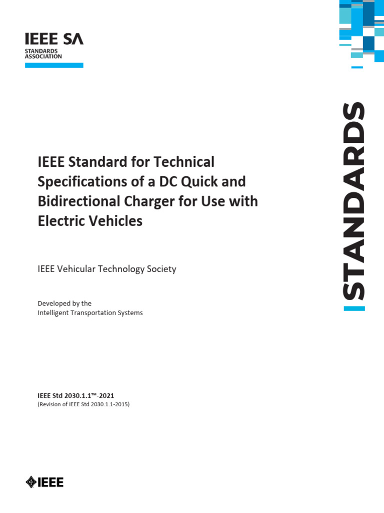 IEEE Standard For Technical Specifications of A DC Quick and ...