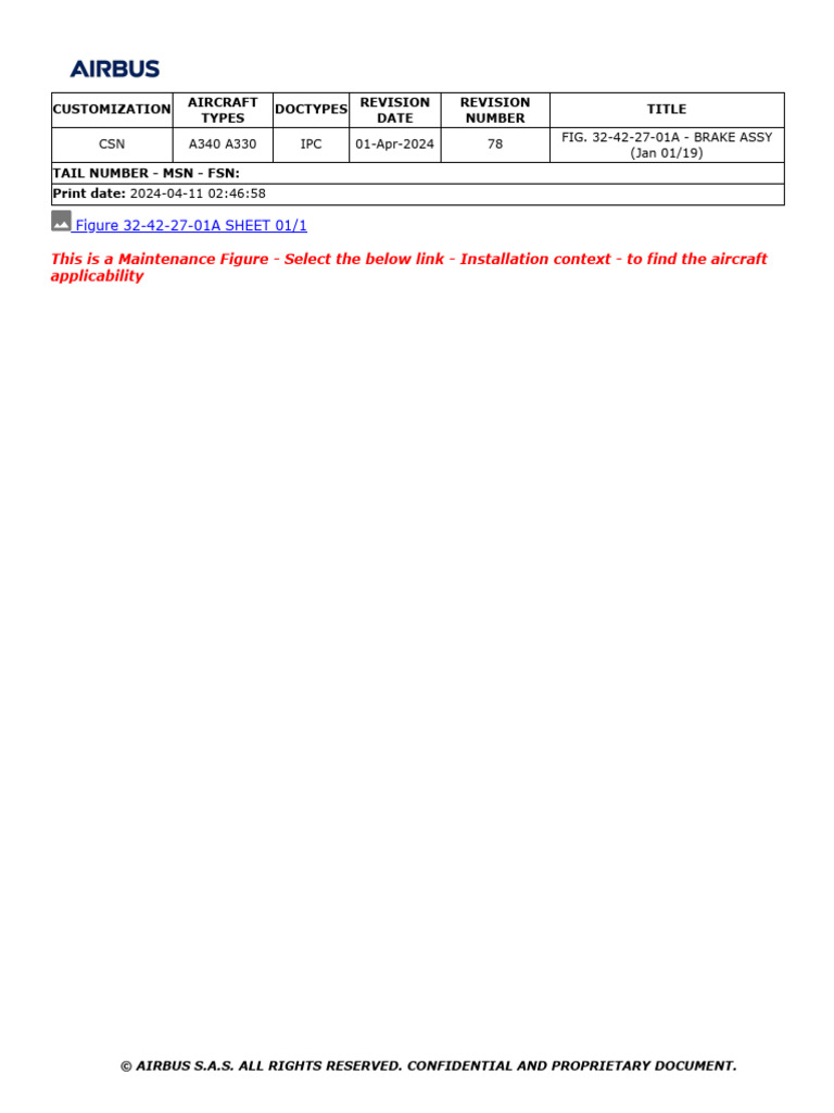 A340 A330 Brake Assembly Diagram | PDF | Airliner | Aircraft