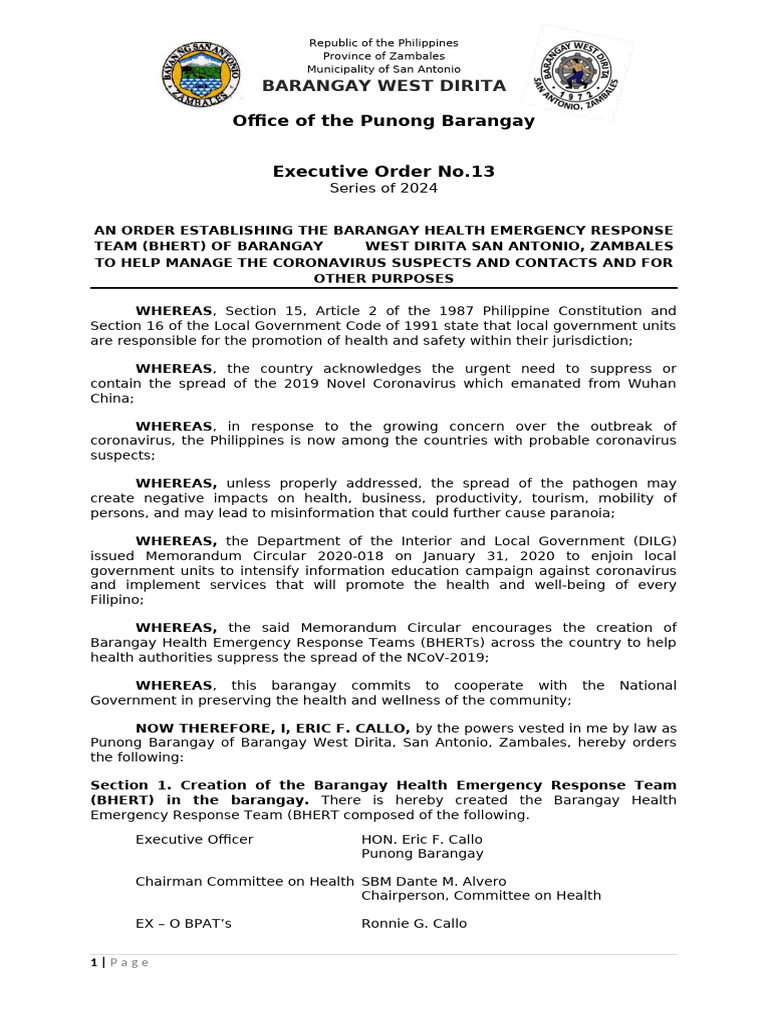 E13-BHERT | PDF | Epidemics | Pandemic