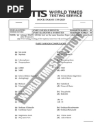 Allen Screening Test Practice Paper 7-8 | PDF | Sodium Bicarbonate ...