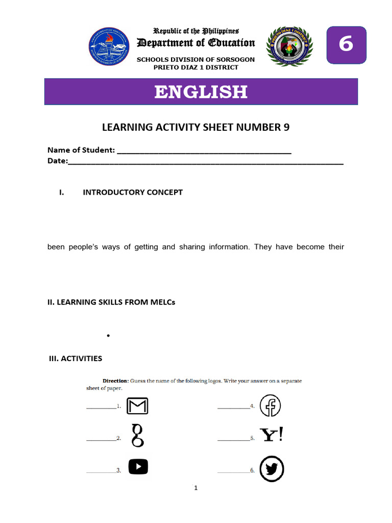 ENGLISH 6 Q2_LAS 9 | PDF | Podcast | Streaming Media