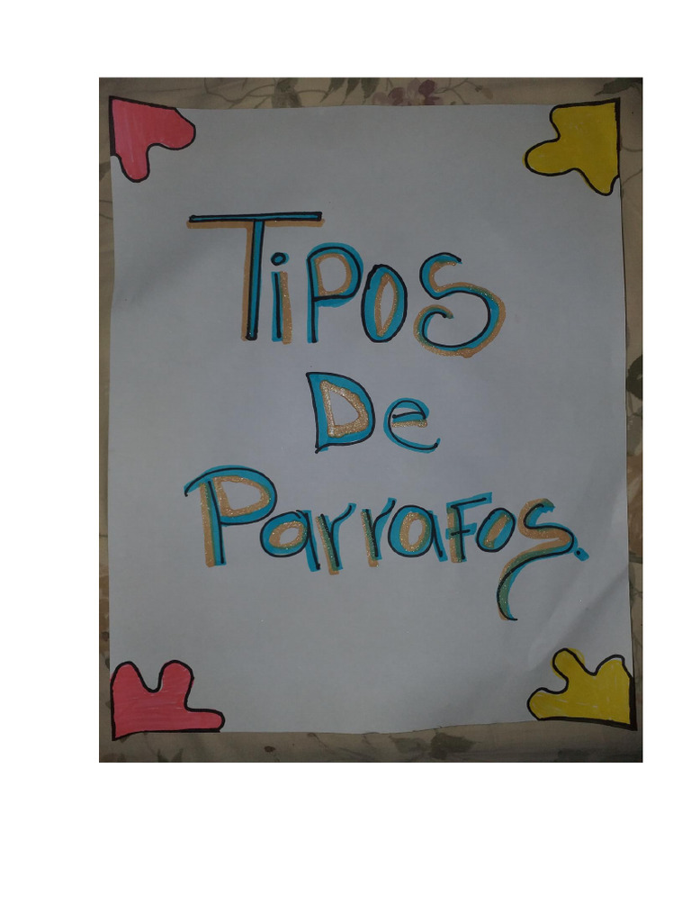 Tipos de Parrafos | PDF