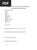 Comprehensive Care Burn Scales Overview | PDF | Burn | Pain