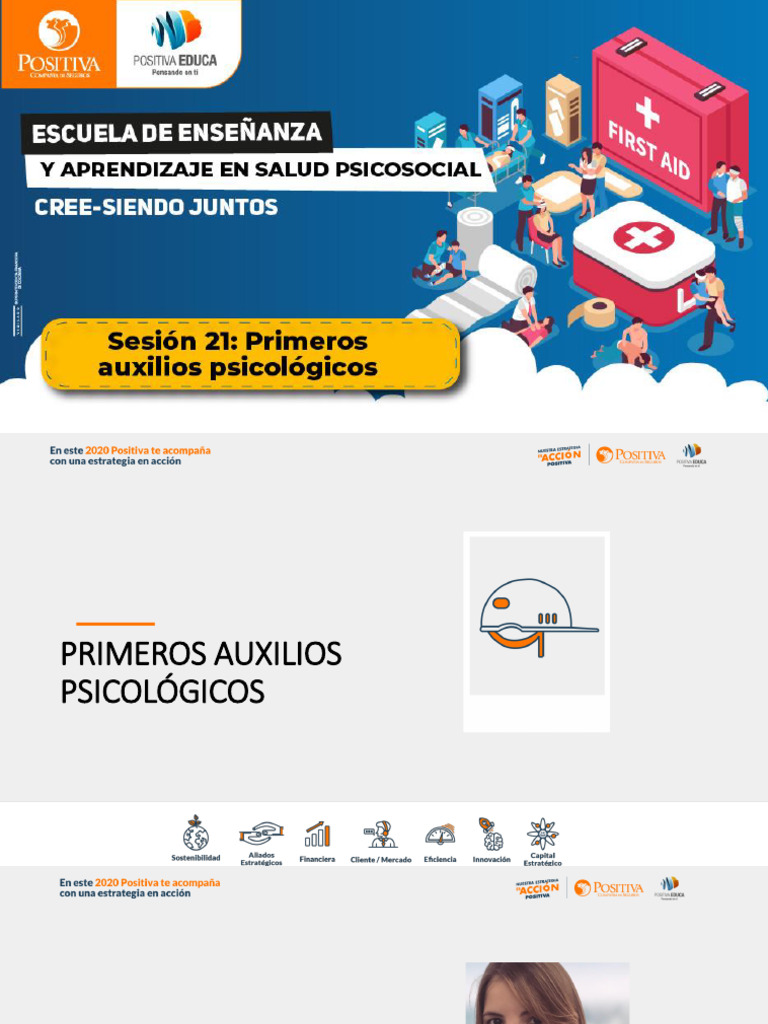 Primeros Auxilios Psicologicos | PDF | Las emociones | Sicología