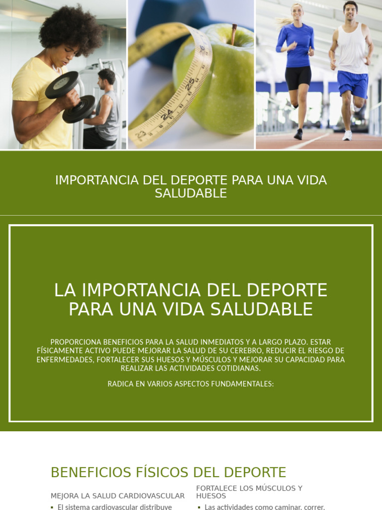 Beneficios del Deporte para la Salud | PDF | Ansiedad | Enfermedades ...