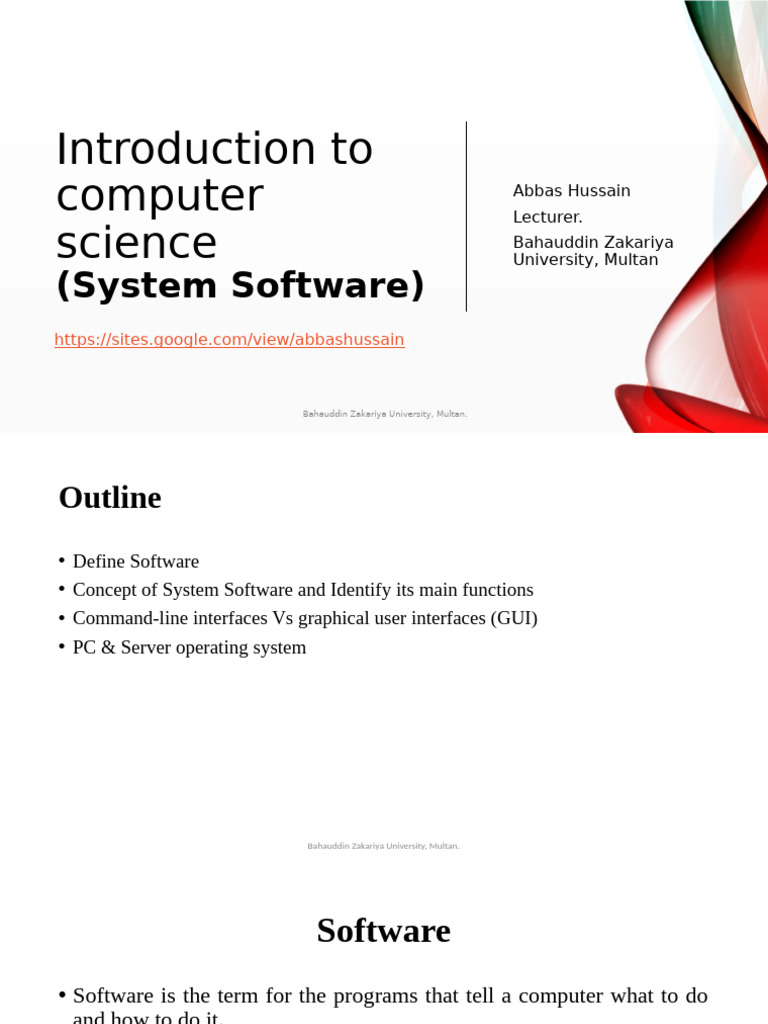 04-Introduction To Computer | PDF | Graphical User Interfaces | Operating System