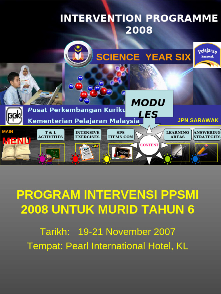 Program Intervensi Upsr 2008 | PDF