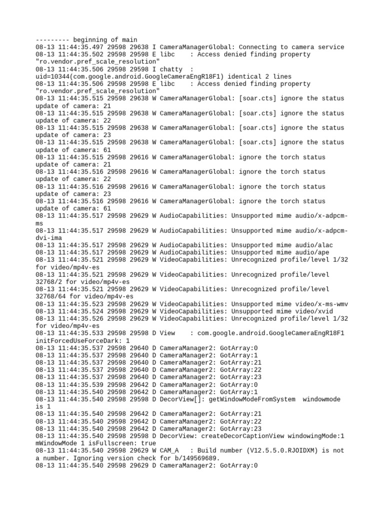 Log Cat 1723524275398 | PDF | Software | Computing