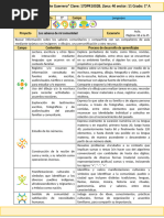 Saberes Comunitarios para Primer Grado | PDF | Evaluación | Salón de clases
