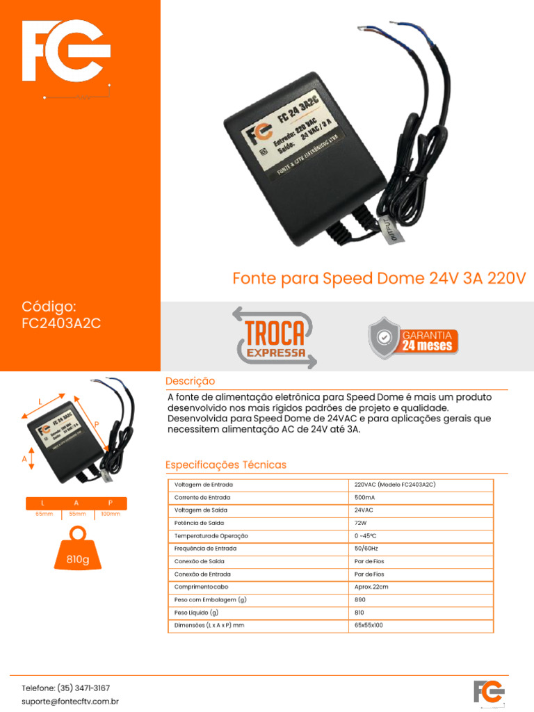 Datasheet FC2403A2C | PDF