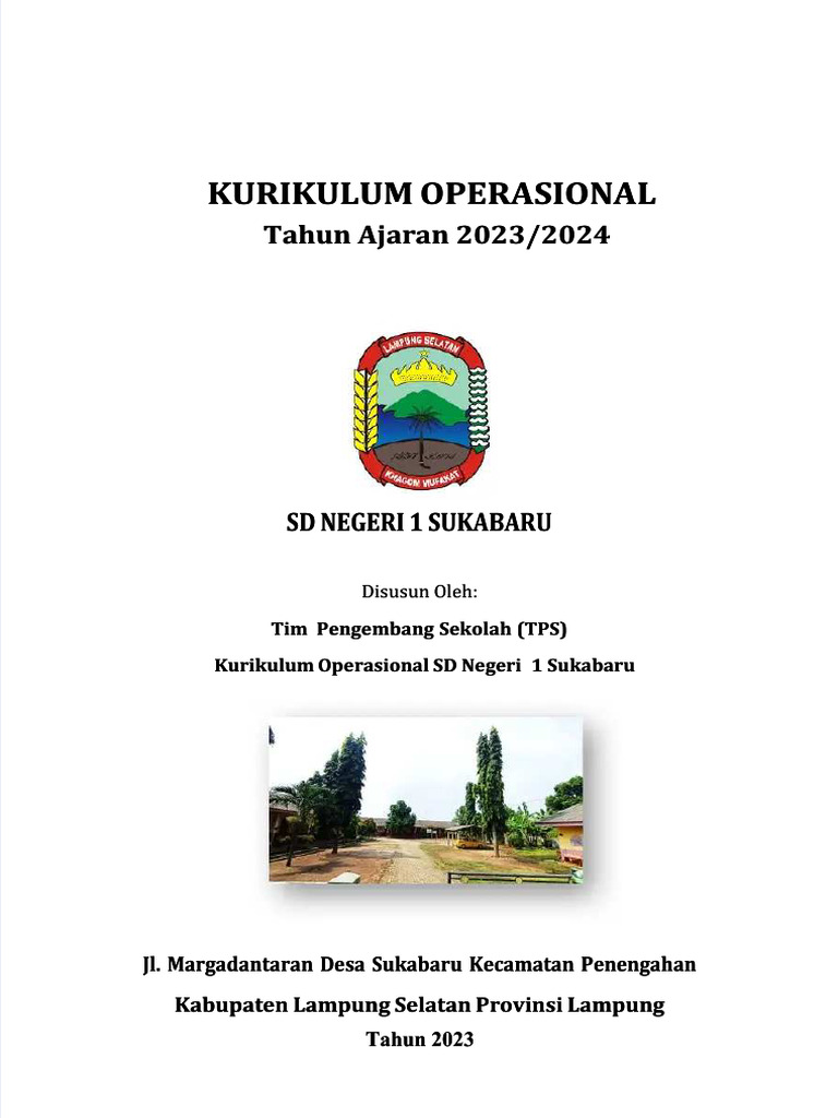 Contoh Kosp Kumer Dan k13 | PDF