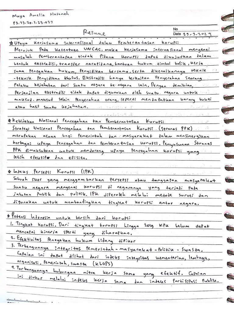 2A - Maya Amelia Hasanah - Resume Pbak | PDF