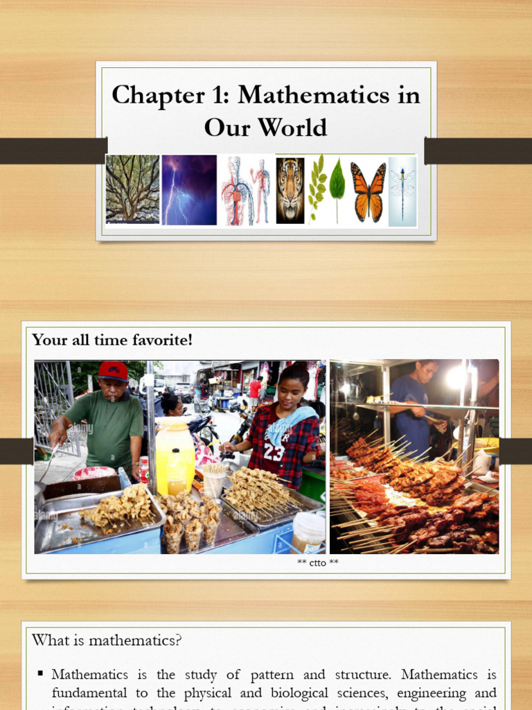 Chapter 1 - Math in Our World | PDF | Pattern | Symmetry
