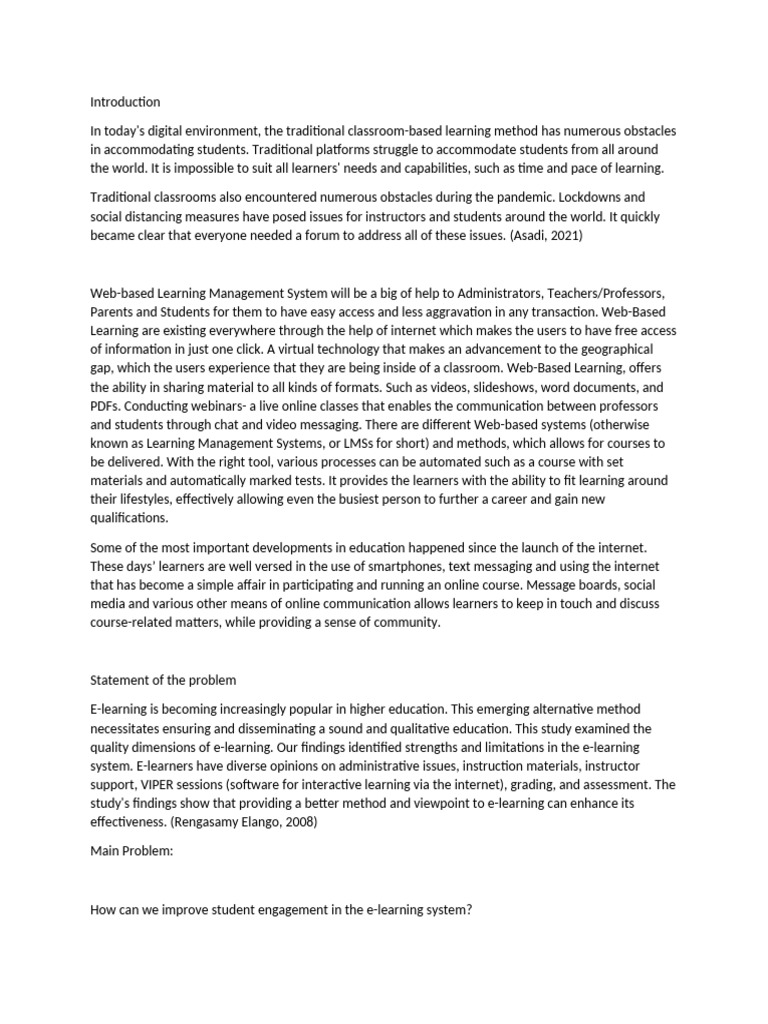 E-Learning Gab | PDF | Educational Technology | Learning