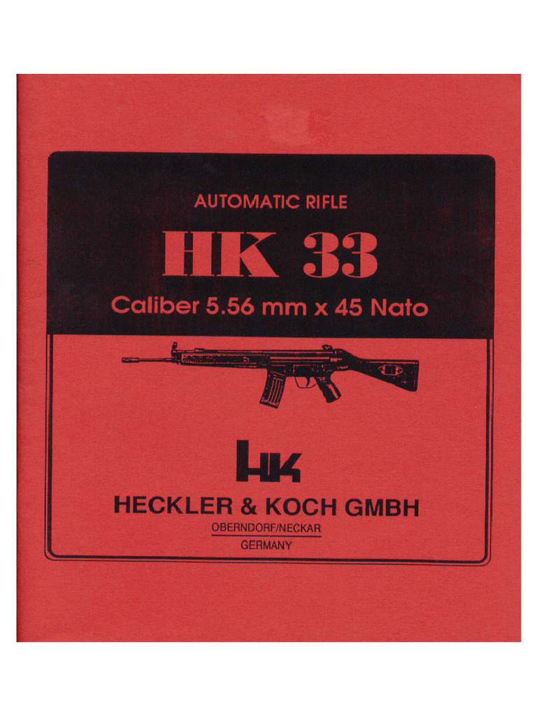 HK33 Manual | PDF