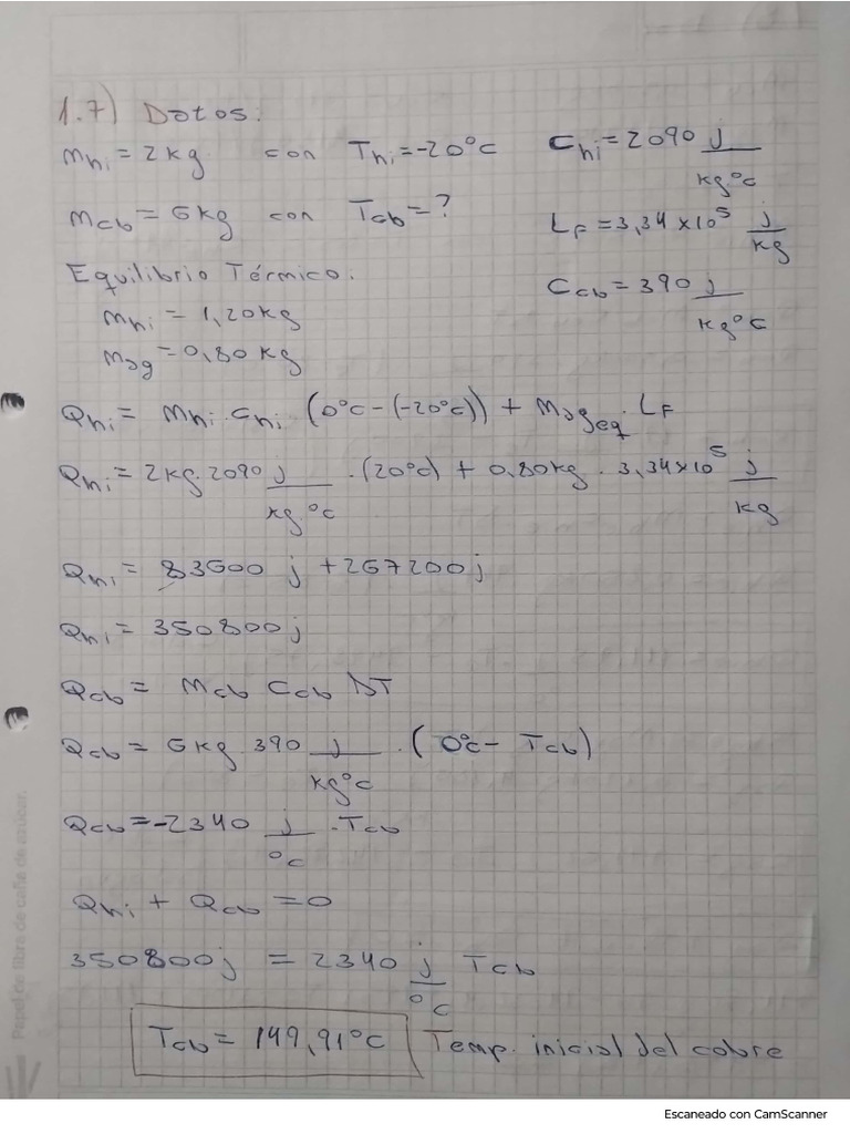 Tp Fisica 2 Ej. 7 y 8 | PDF
