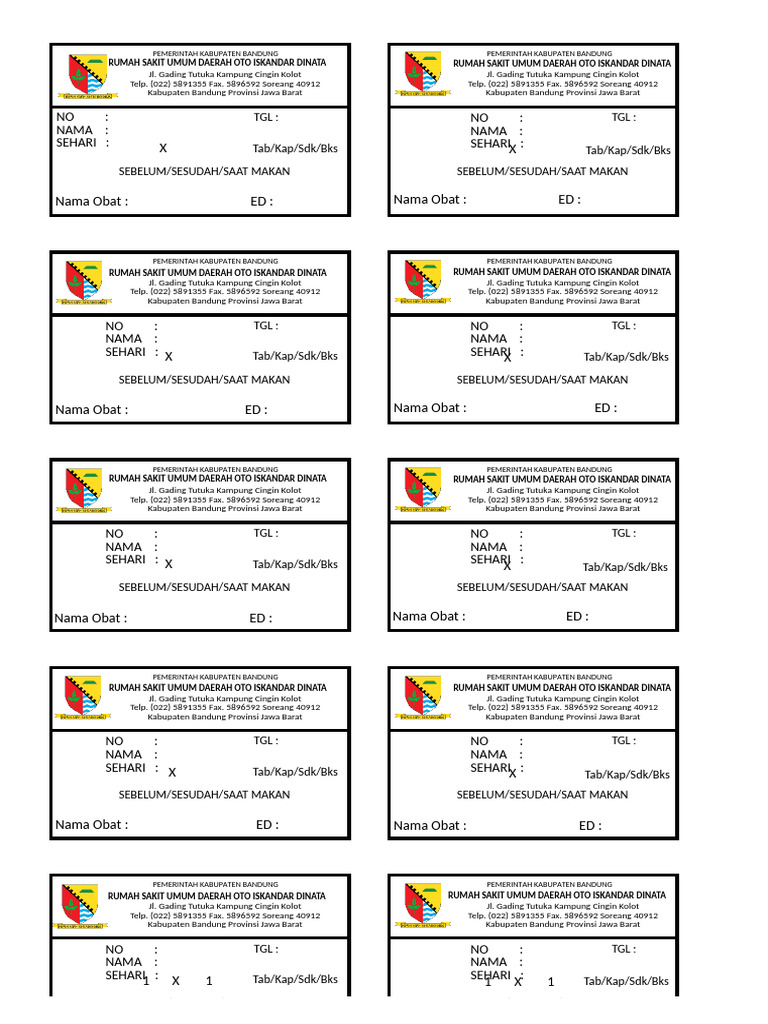 Label Etiket Fix | PDF