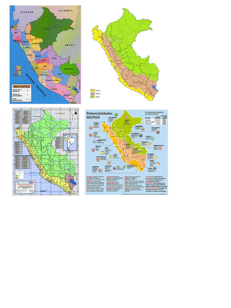 Mapas Del Peru | PDF