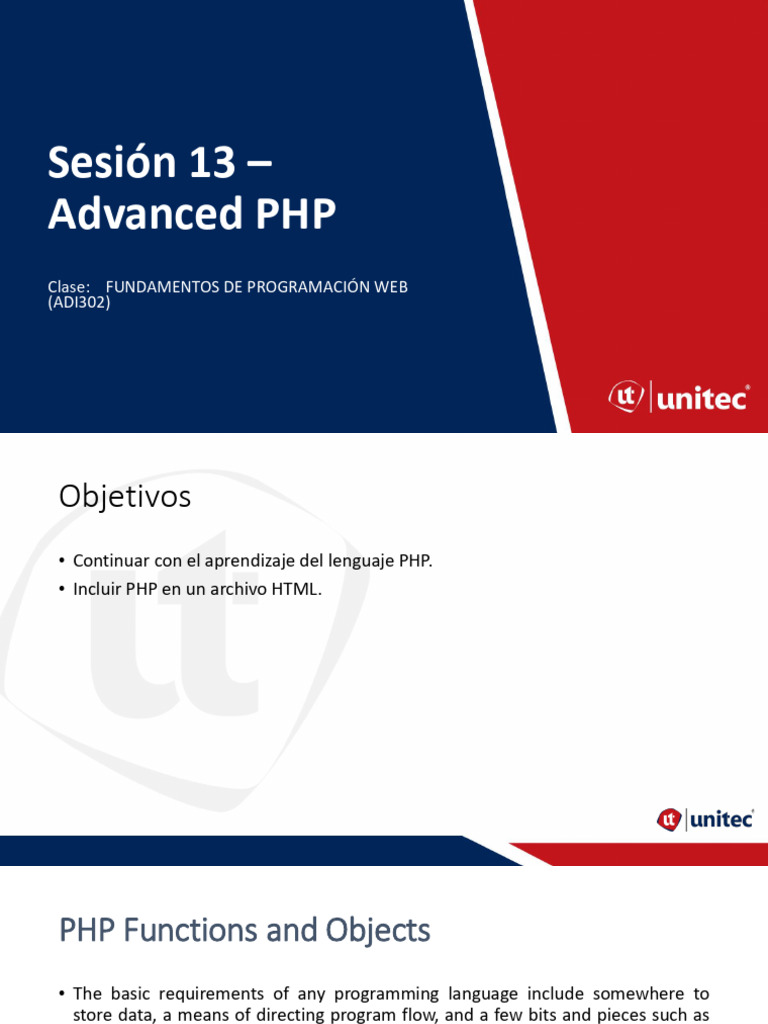 Advanced PHP Functions and Objects Guide | PDF | Php | Parameter (Computer Programming)