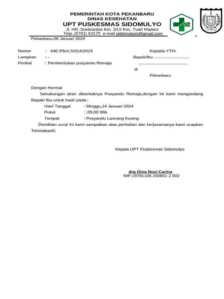 Undangan SD | PDF | Kesehatan Holistik