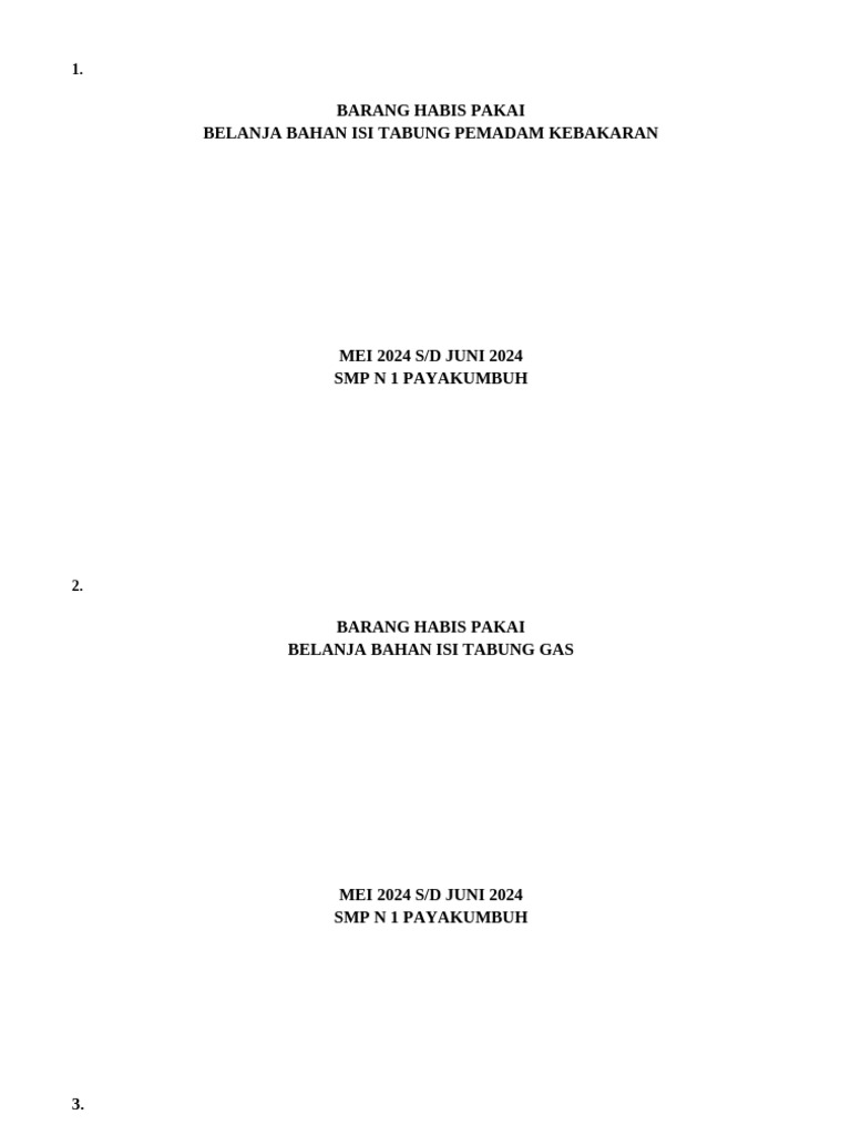 Cover Laporan Bulanan Aset | PDF