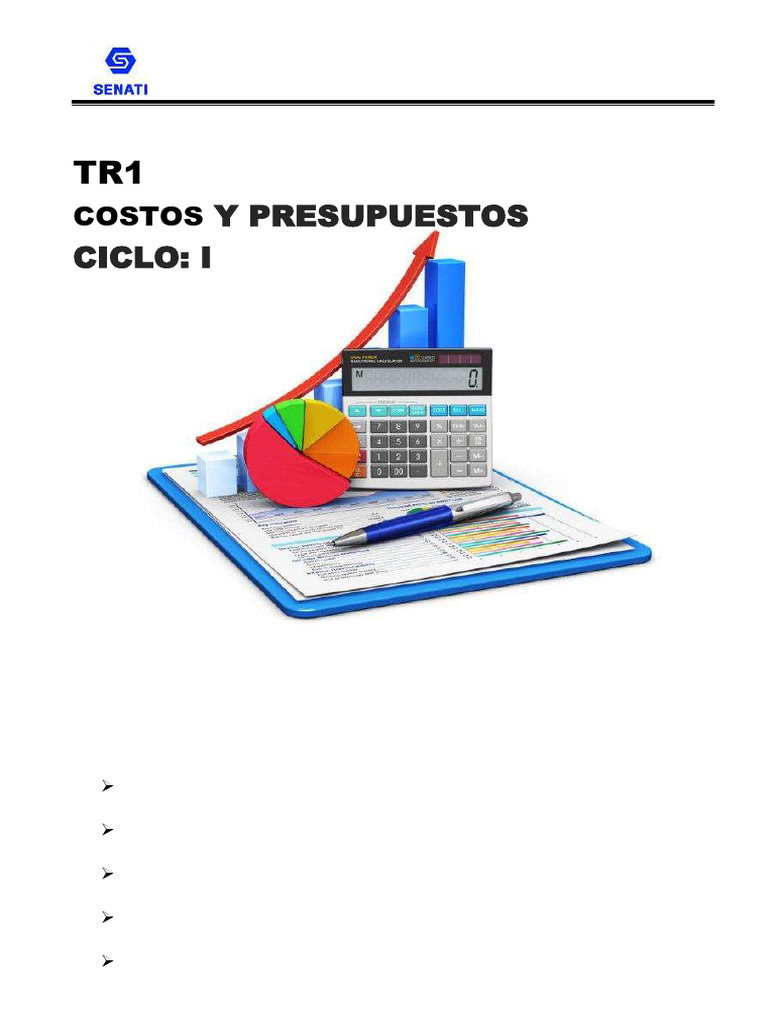 COSTOS TR1 | PDF | Procesos industriales | Naturaleza COSTOS TR1 | PDF | Procesos industriales | Naturaleza