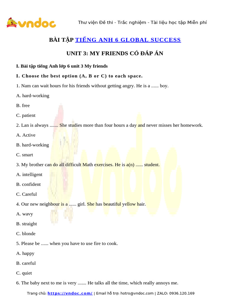 Unit 3 My Friend | PDF | Language Arts & Discipline | Foreign Language ...