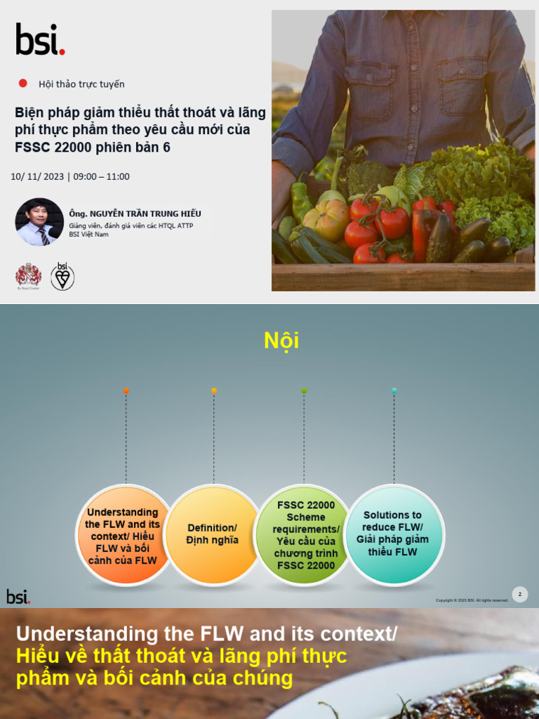 Bsi Webinar Food Loss Waste Nov 2023 r1 | PDF