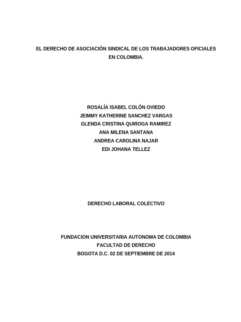 FINAL LABORAL | PDF | Derecho laboral | Sindicato